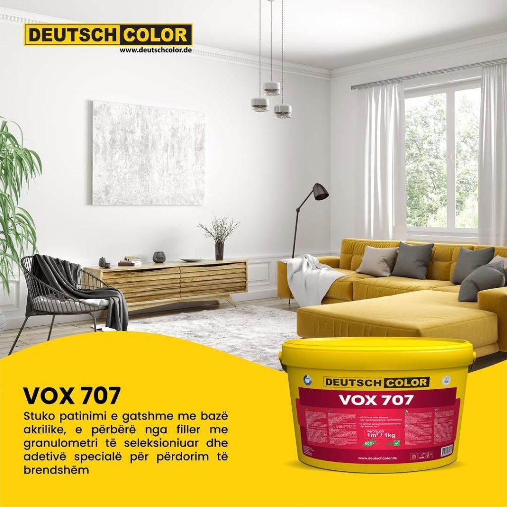 Si Aplikohet Boja Vox 707 në një sipërfaqet qe duhet të jenë të pastra ...